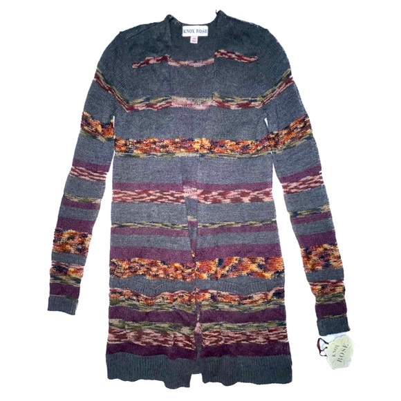 Knox Rose | Sweaters | Knox Rose Multicolored Duster | Poshmark